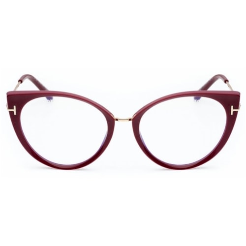 Óculos de Grau - TOM FORD - TF5815 074 54 - VERMELHO - Pró Olhar